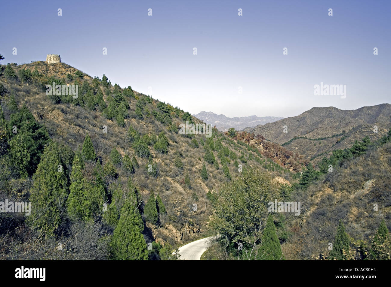 CHINA SIMATAI Simatai region of China with the Great Wall Stock Photo ...
