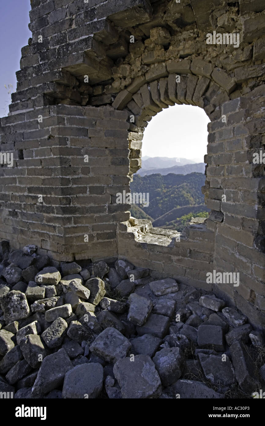 CHINA SIMATAI The Great Wall of China as seen in the Simatai region ...