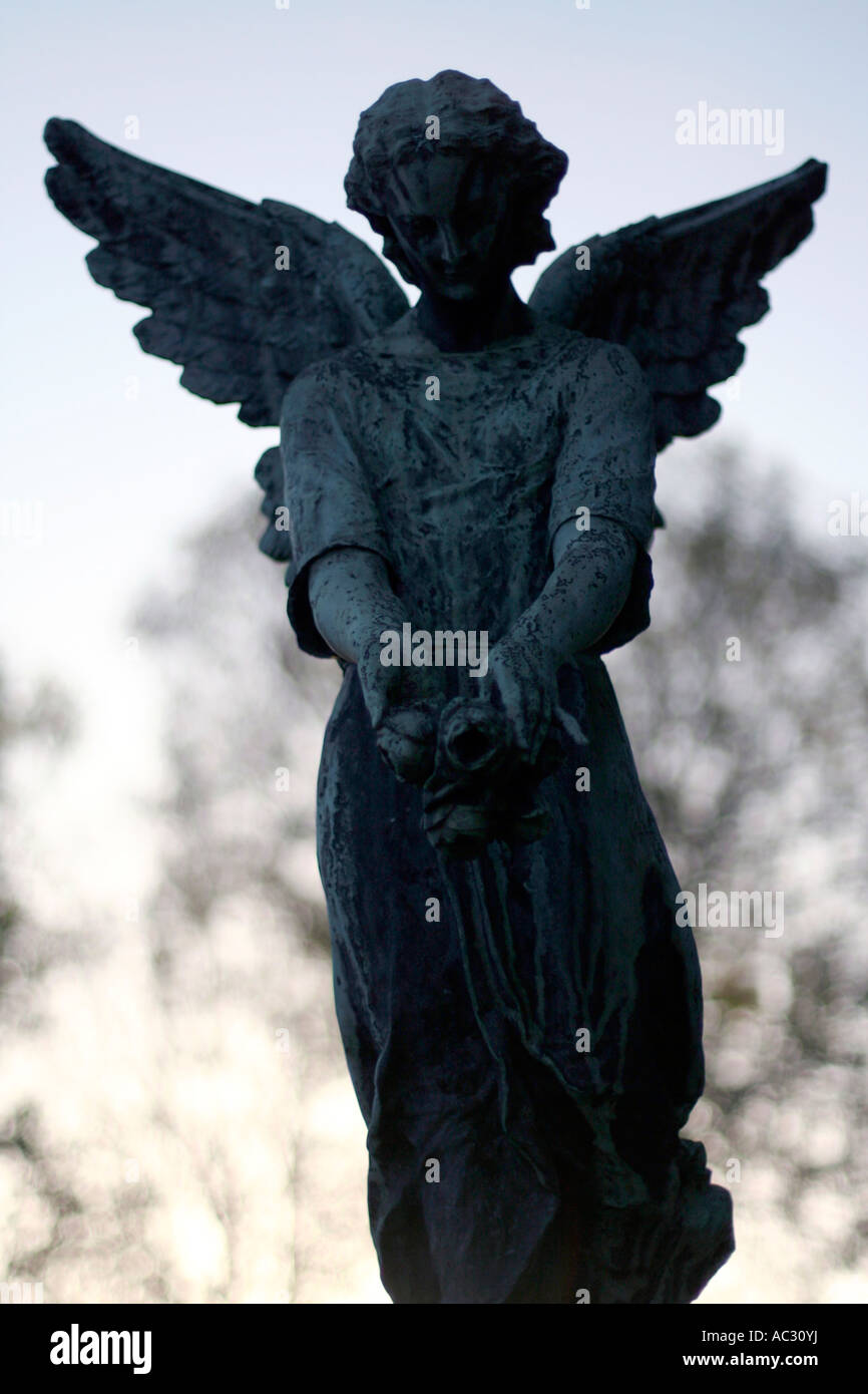 Cemetery guardian monument hi-res stock photography and images - Alamy