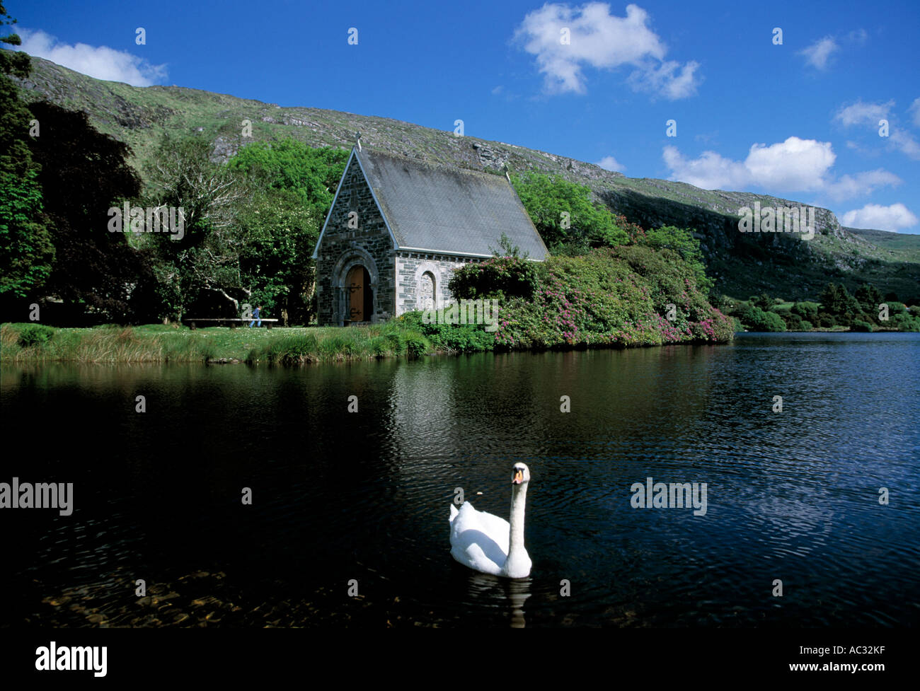 remote religious oratory hidden in an irish valley Stock Photo - Alamy