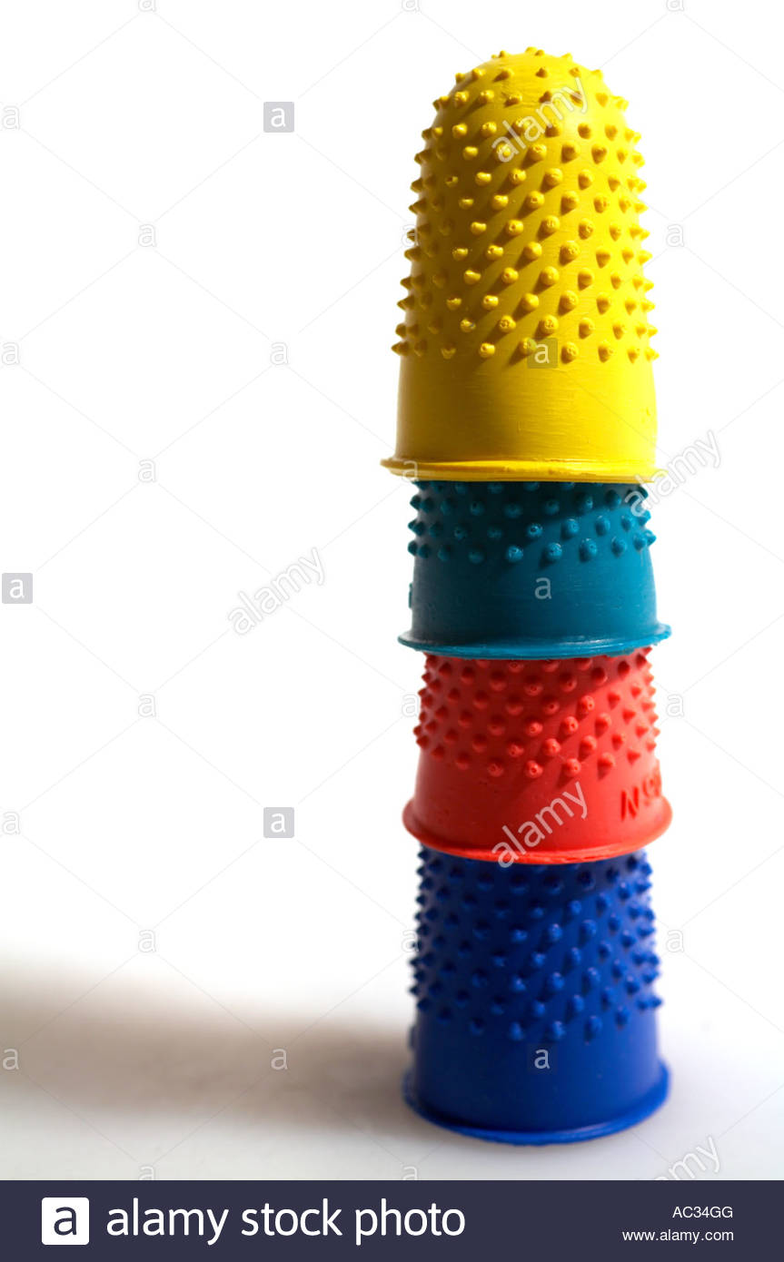 Rubber finger cones hi-res stock photography and images - Alamy