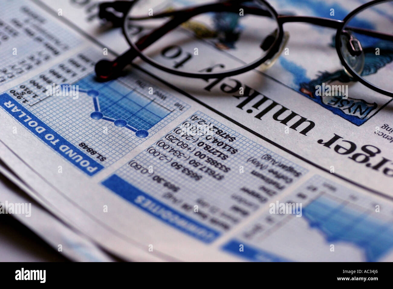 Newspaper graphs hi-res stock photography and images - Alamy