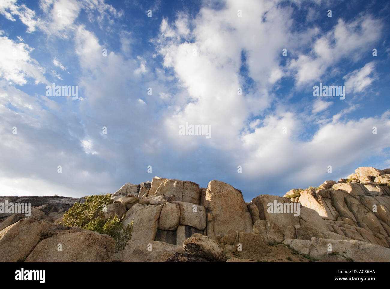 Sky and knob above High Emigrant Lake Emigrant Wilderness Area ...
