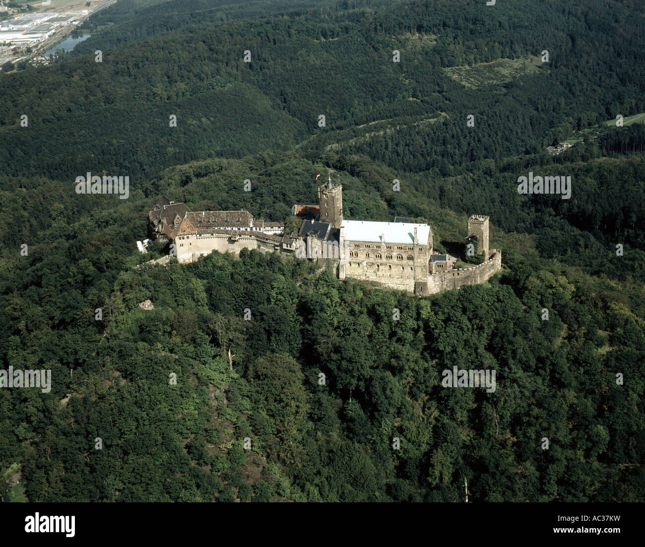 Eisenach aerial view hi-res stock photography and images - Alamy