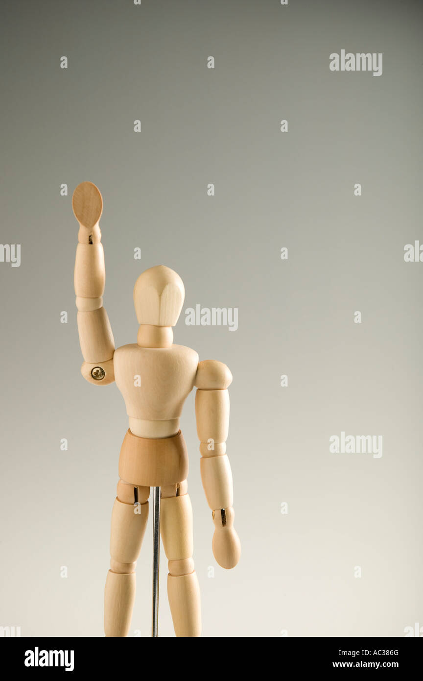 Stop, toy man Stock Photo - Alamy