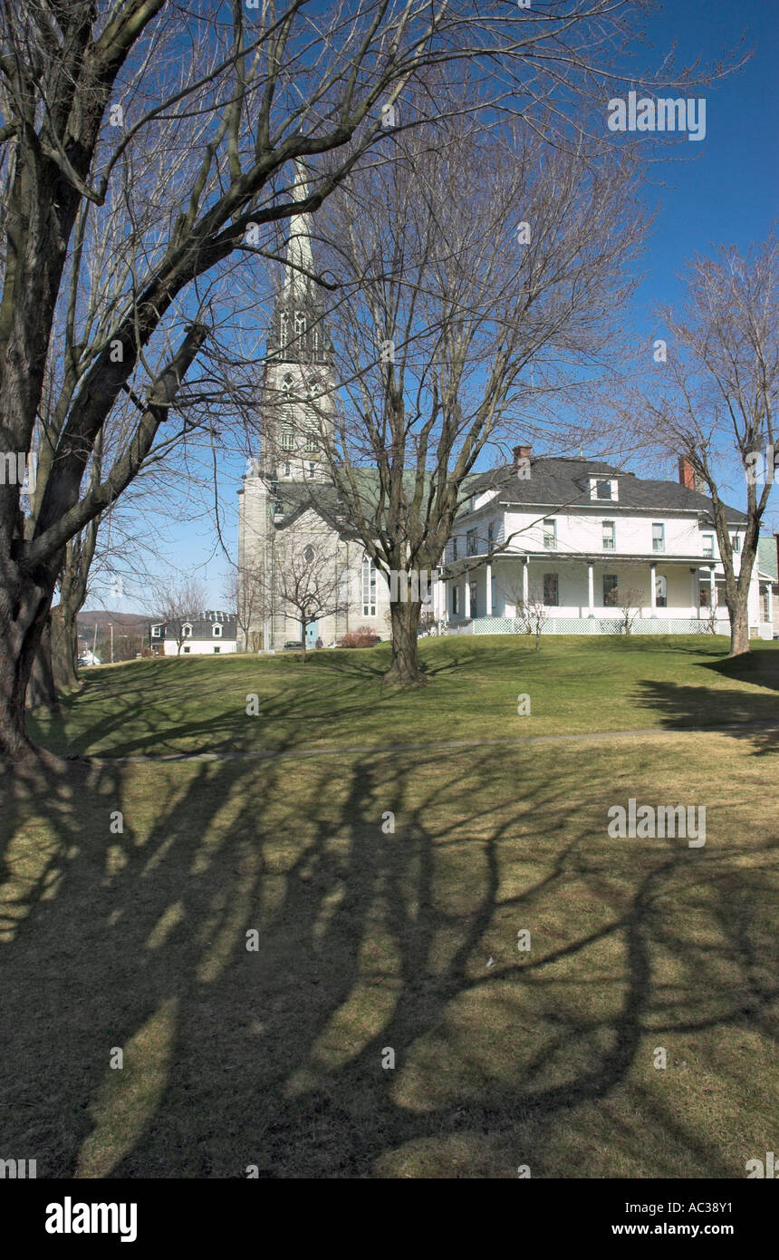 The church in the charming village of East Angus in the Eastern ...