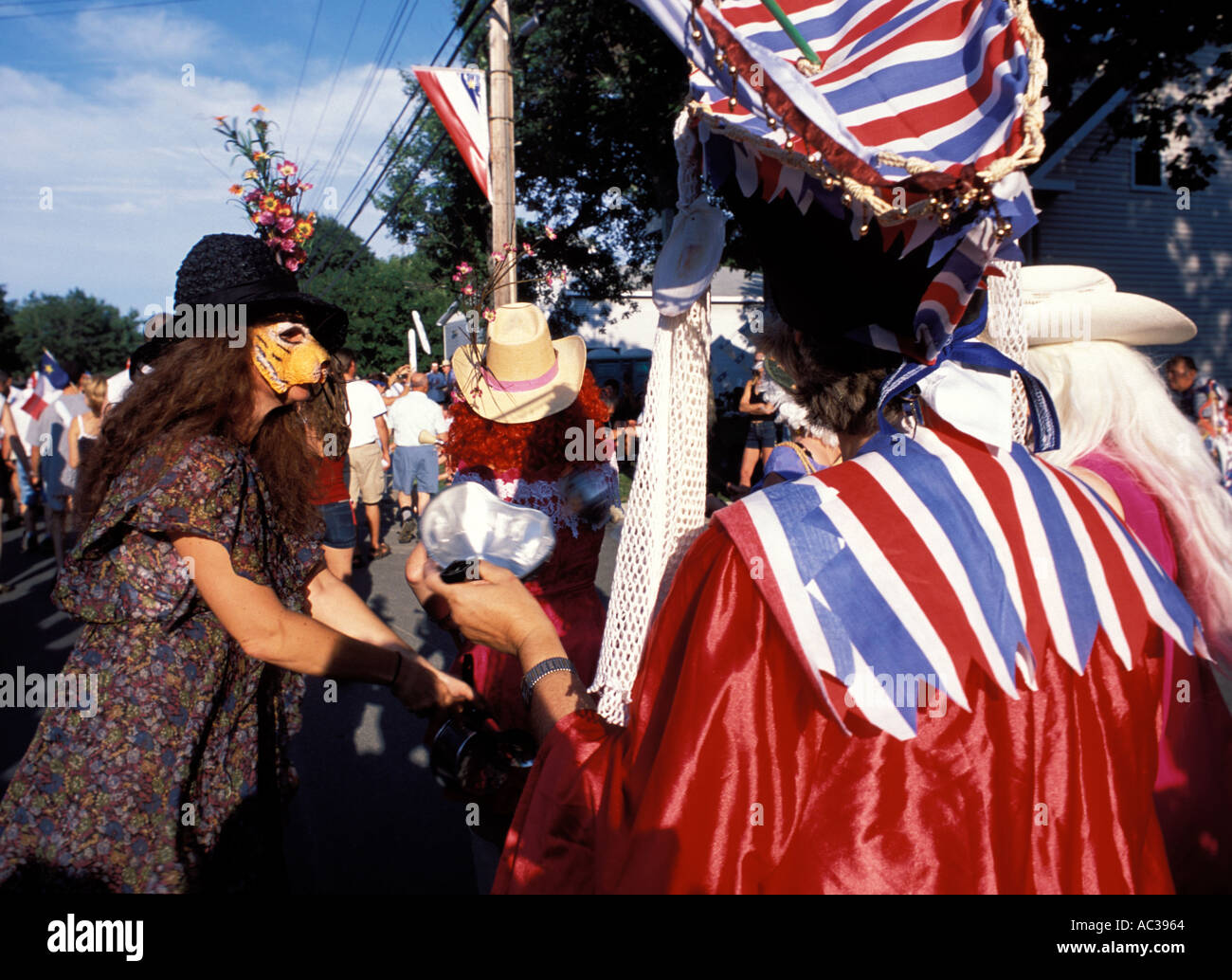 Tintamarre Festival Acadien in Caraquet New Brunswick Stock Photo - Alamy