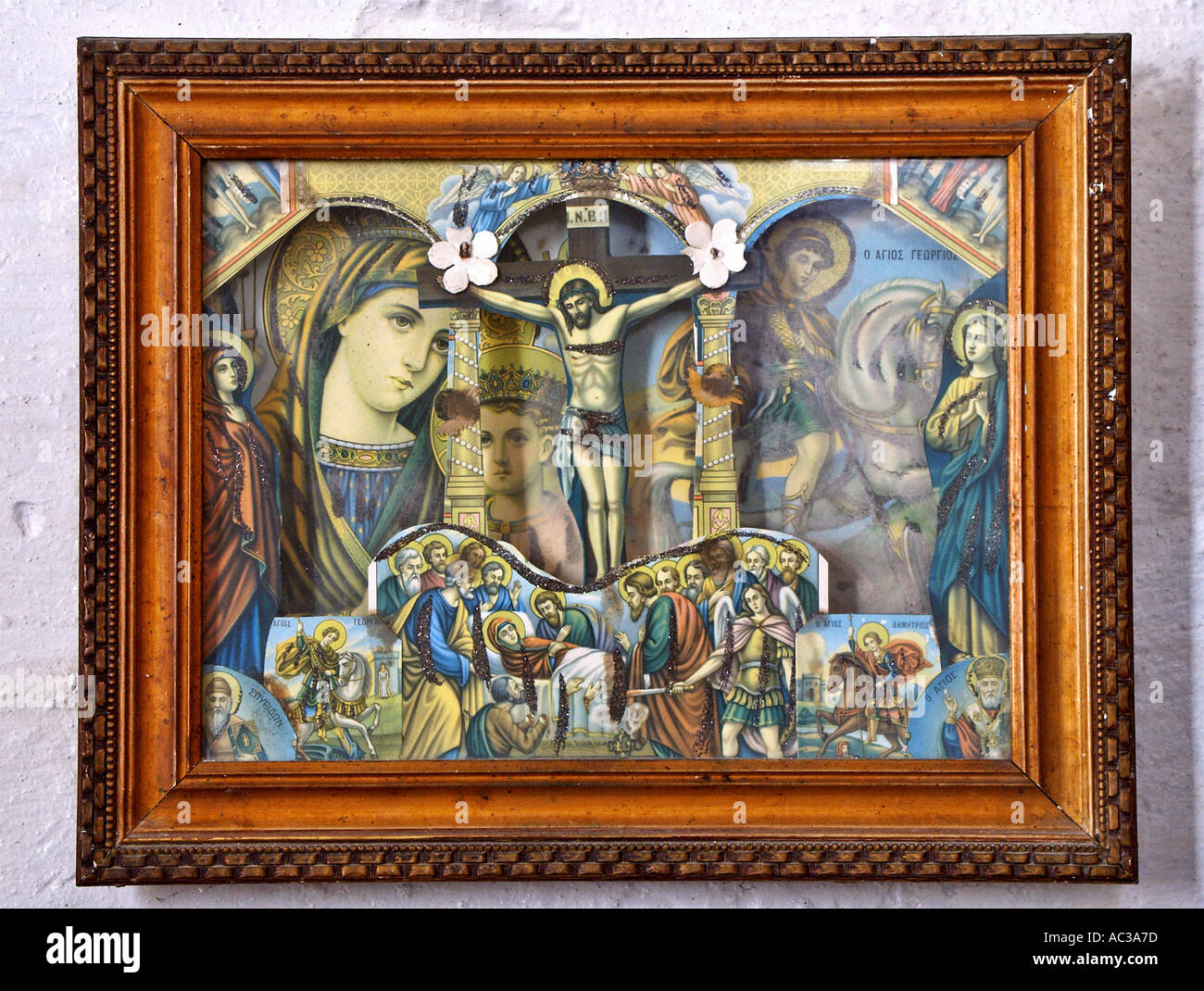 Painting crucifixion figures hi-res stock photography and images - Alamy
