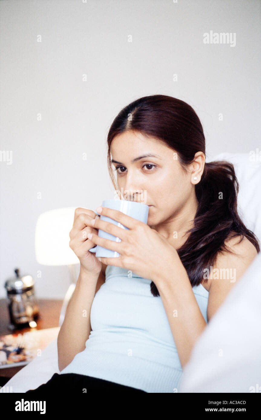 Affluent young indian woman hi-res stock photography and images - Alamy