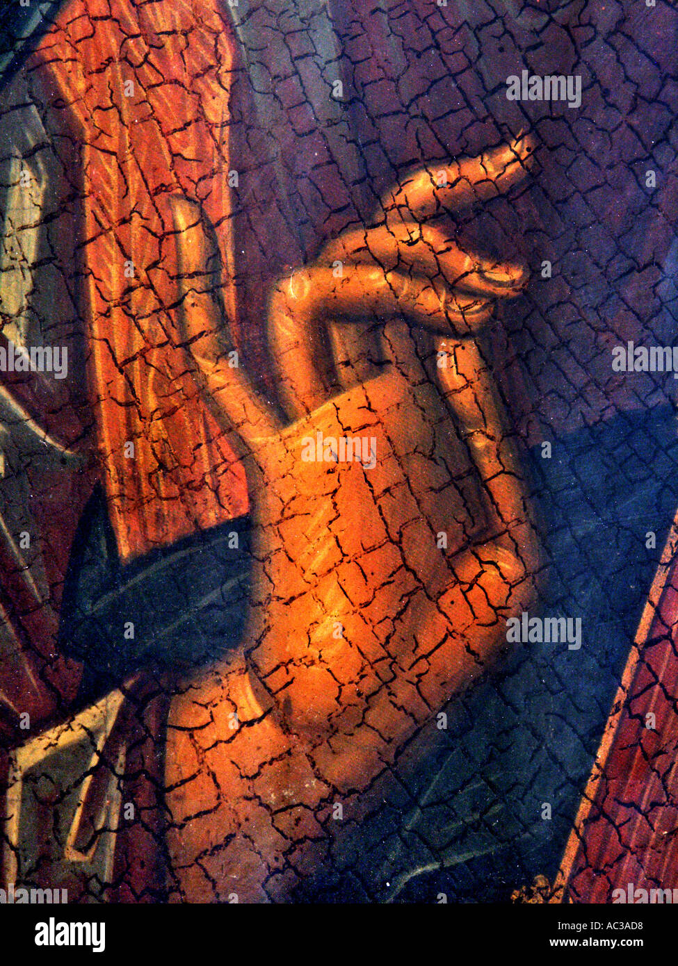 Greek icon orthodox blessing hi-res stock photography and images - Alamy