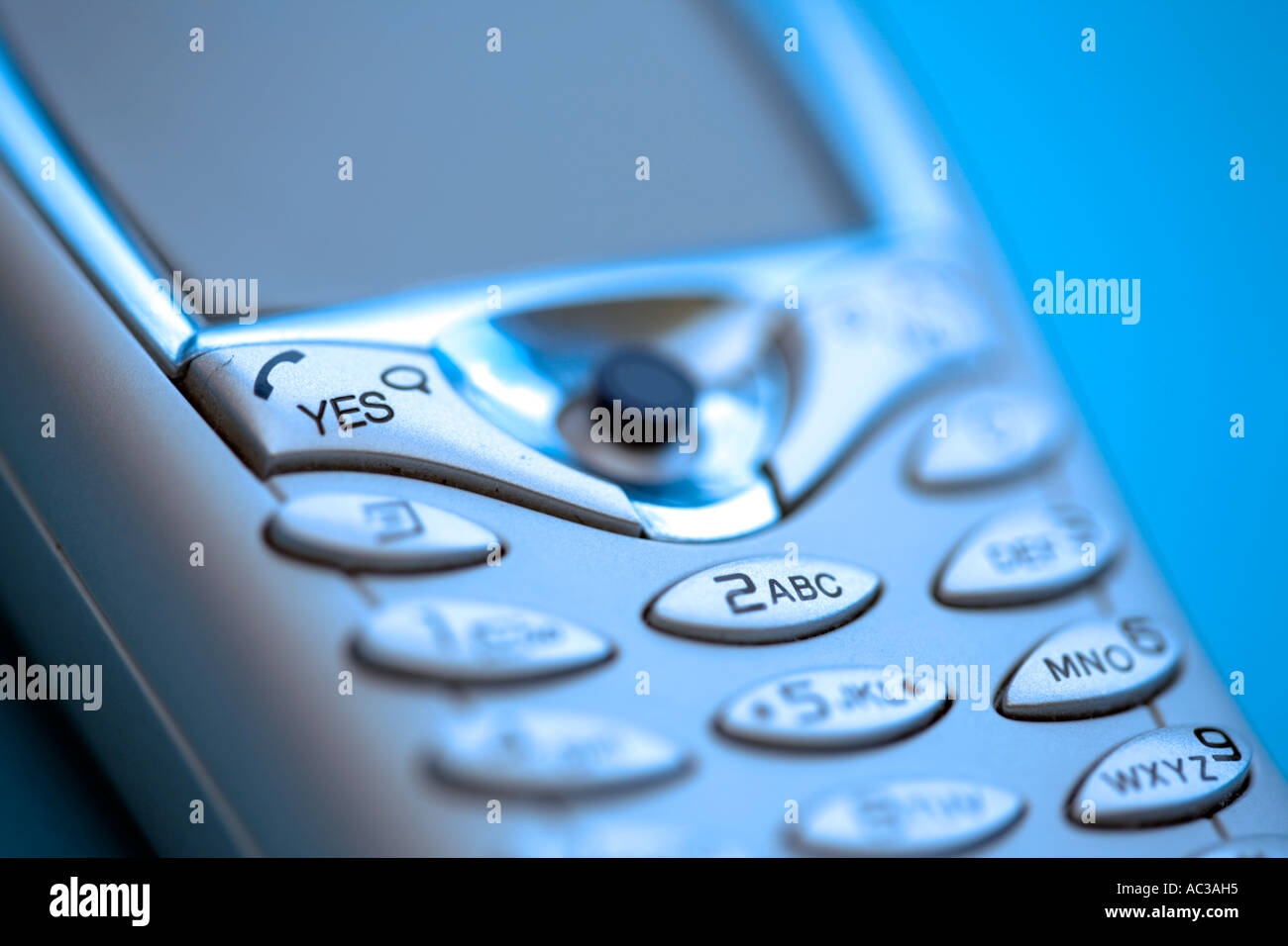 Mobile phone handset keypad Stock Photo - Alamy
