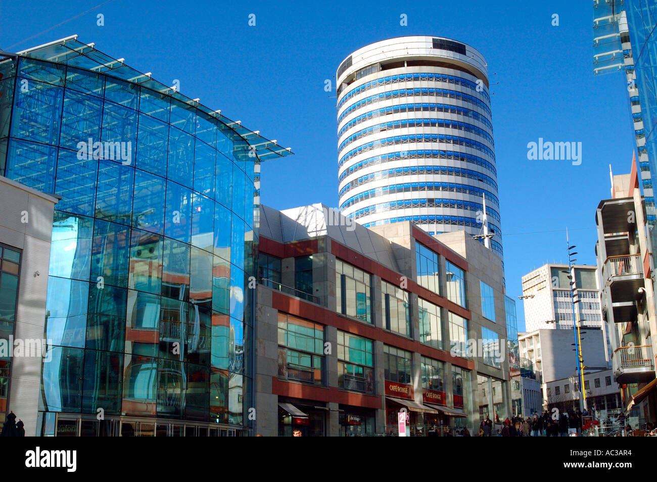 Rotunda building in Bulling, Brimingham, West Midlands, UK prior to ...