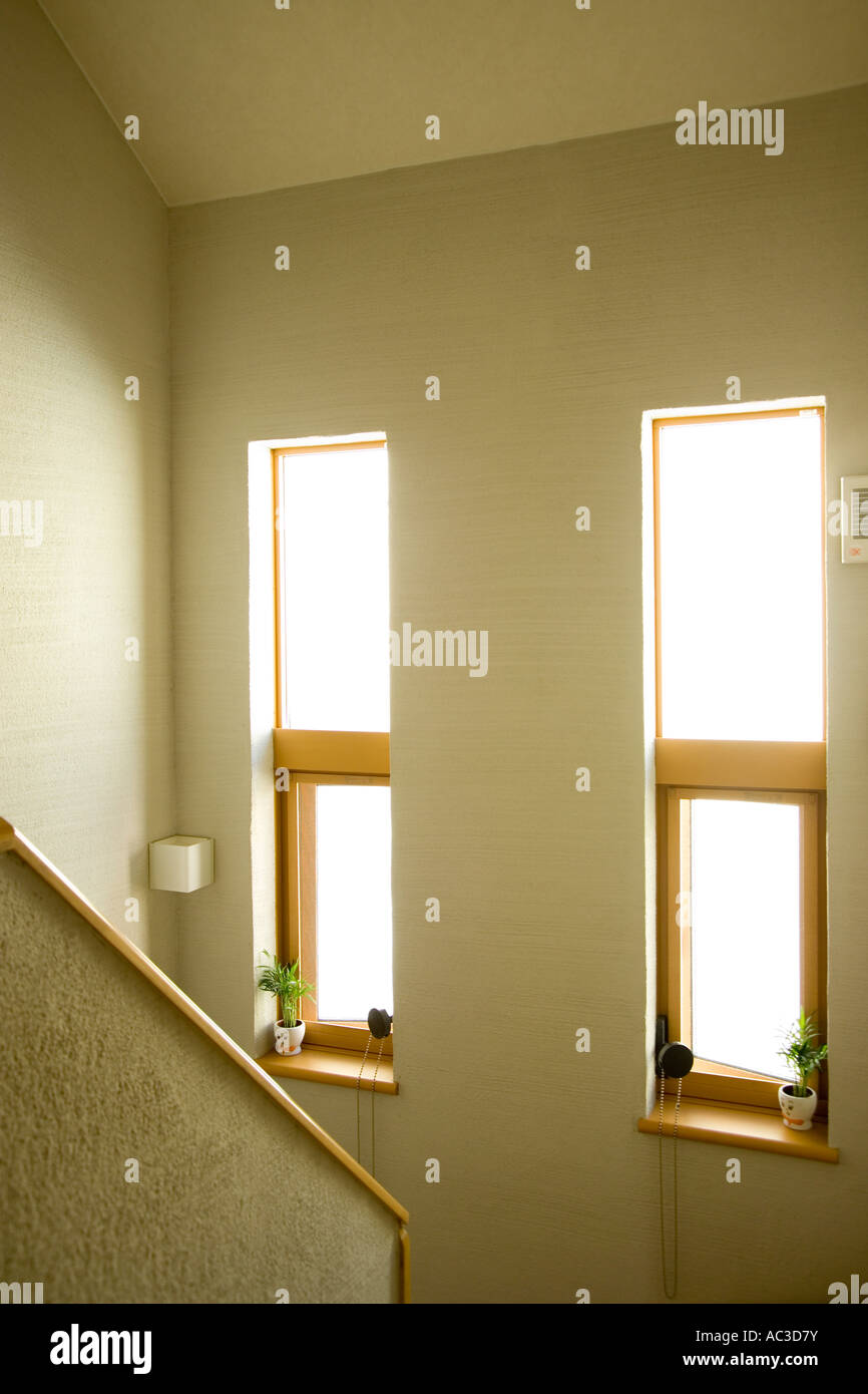 Windows of a house Stock Photo - Alamy