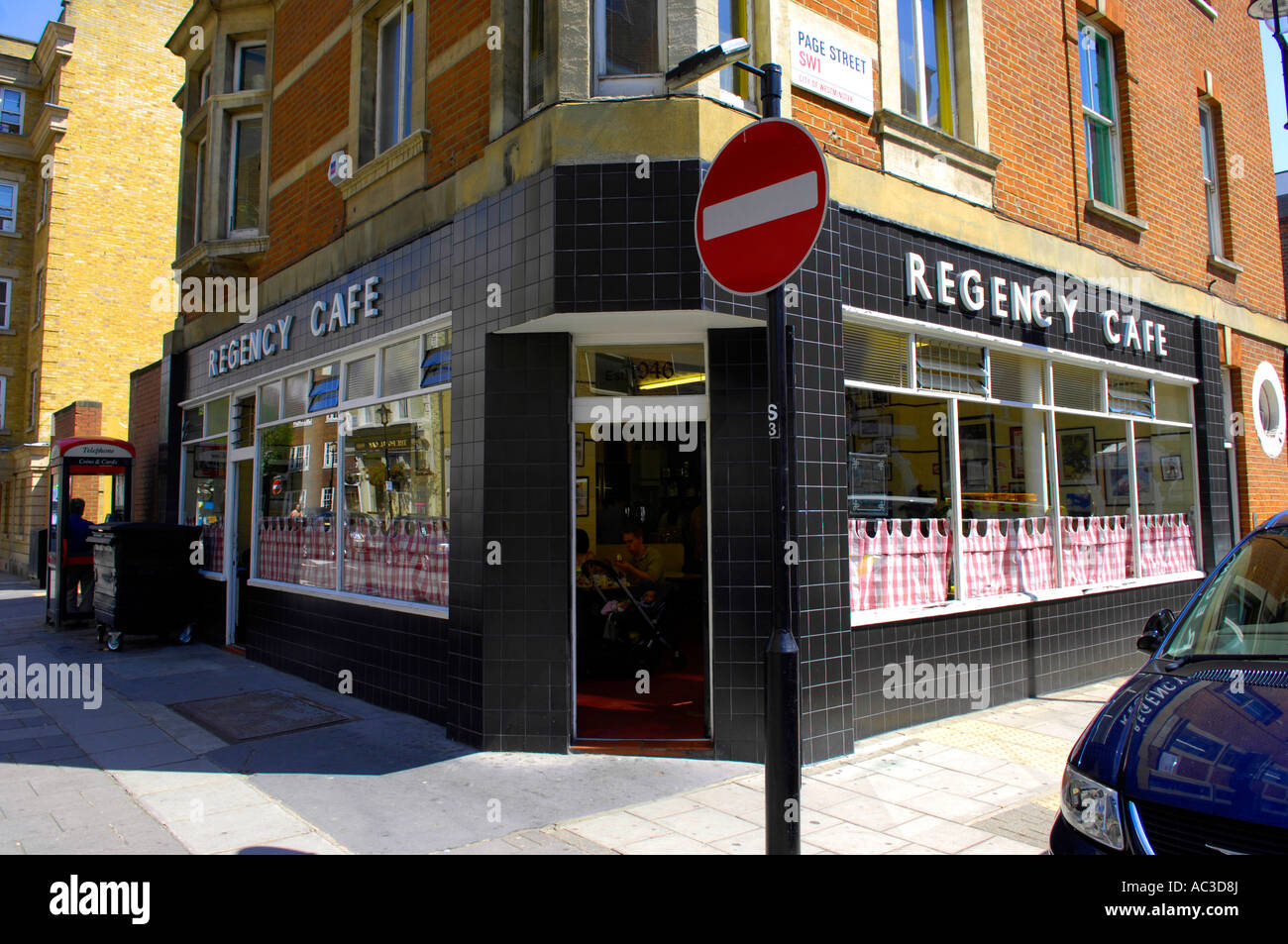 regency cafe westminster london Stock Photo - Alamy