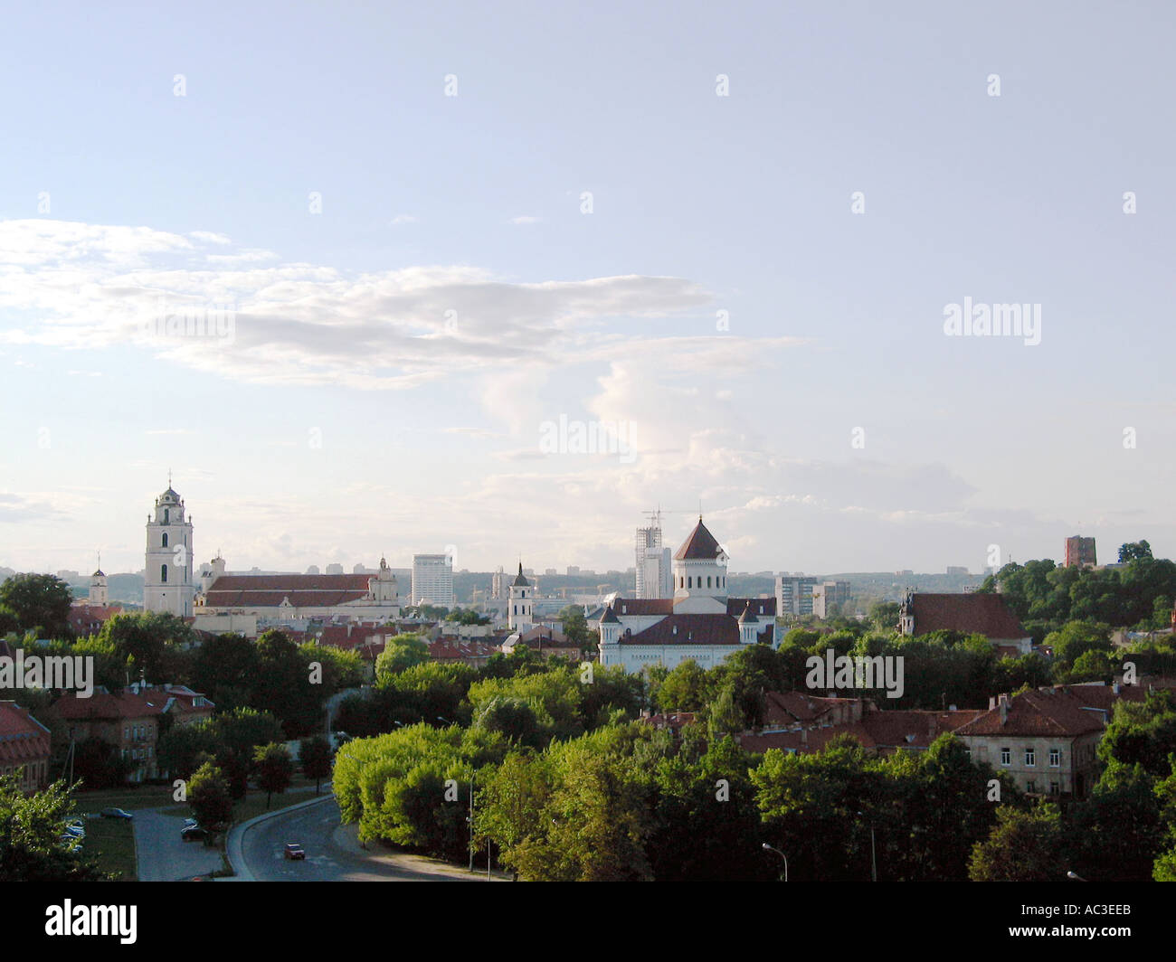 VILNIUS CAPITAL CITY OF LITHUANIA Stock Photo - Alamy