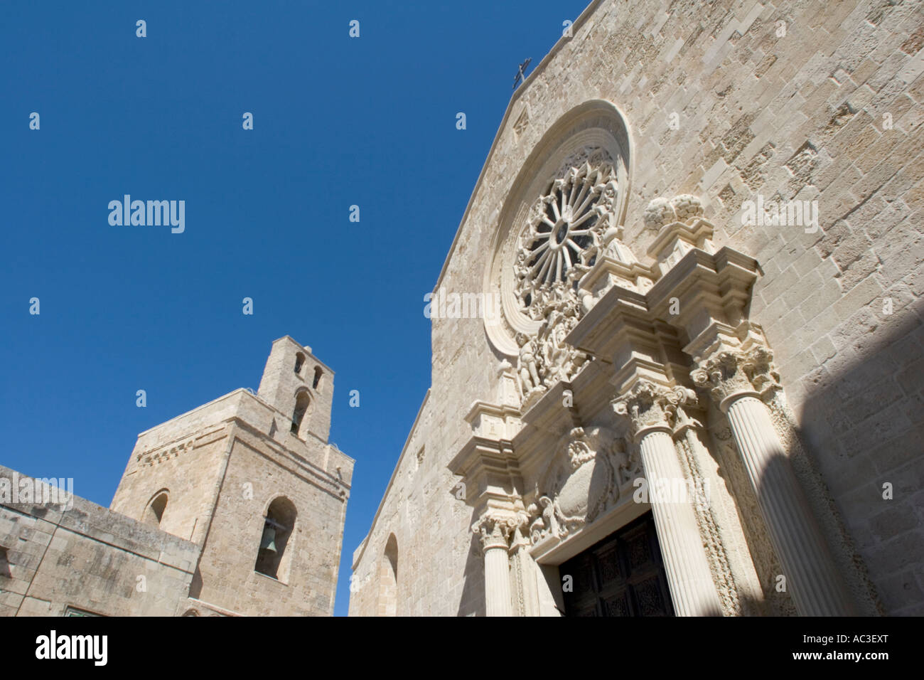 Entrance to Ótranto Cathedral, Puglia, Italy Stock Photo - Alamy