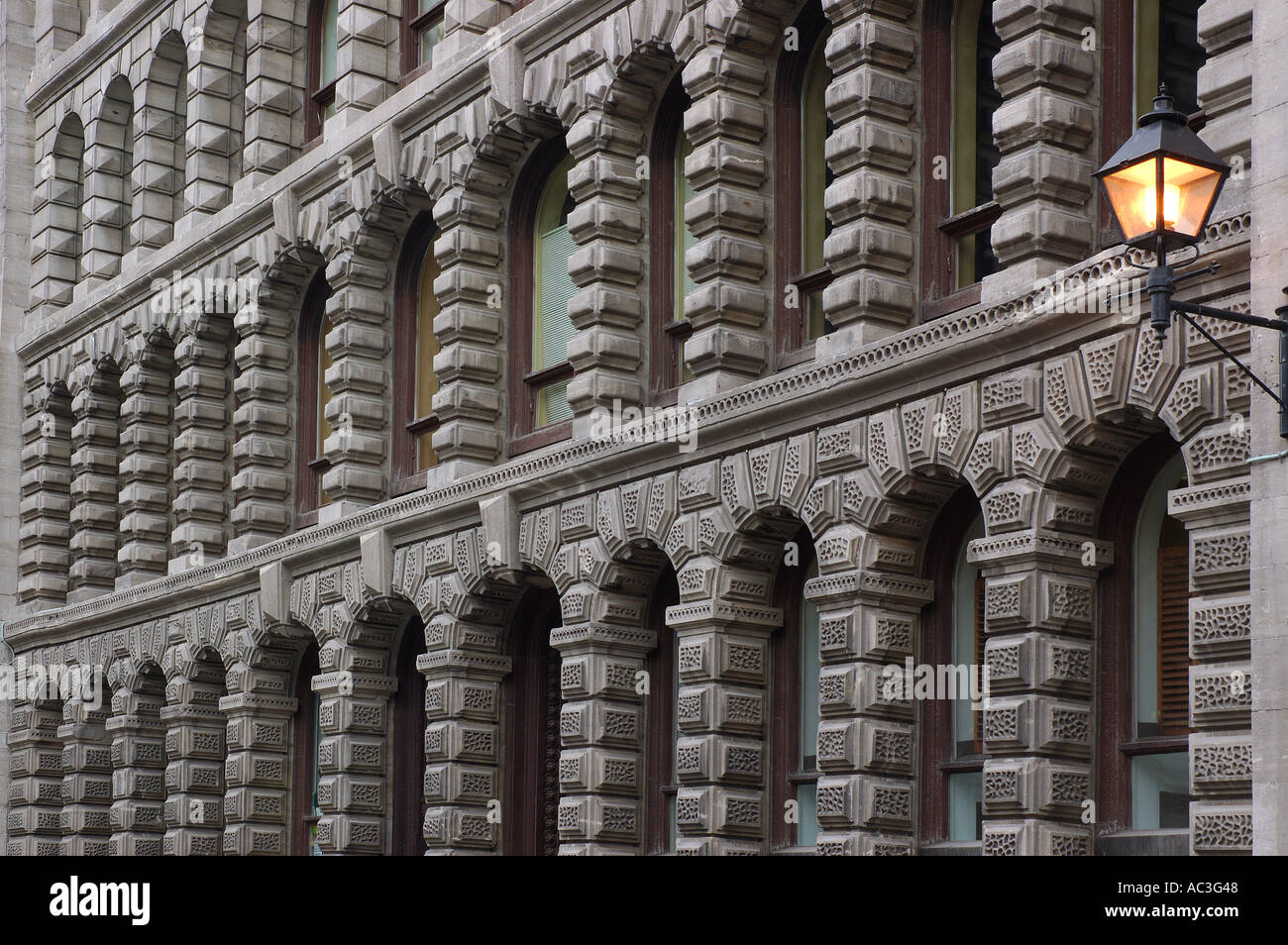Old Montreal Architecture and Stonework Stock Photo - Alamy