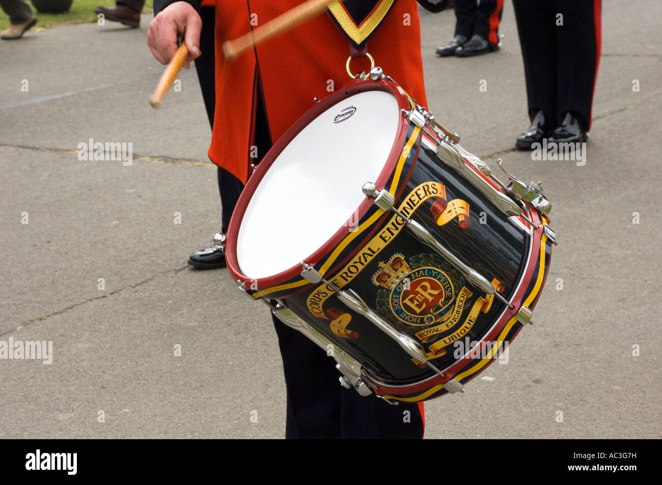 Side Drummer - 1 Stock Photo - Alamy