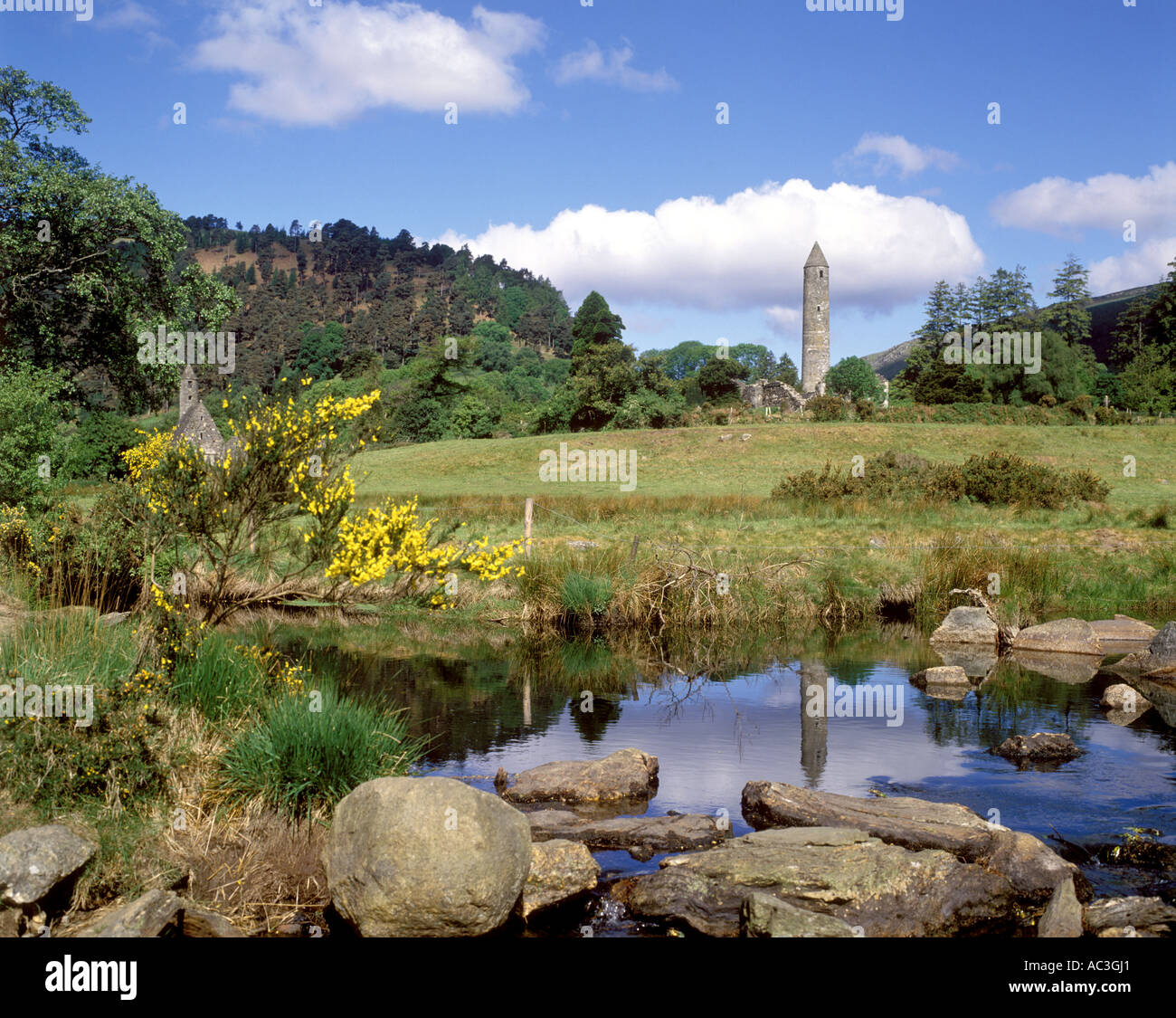 Glen of two lakes hi-res stock photography and images - Alamy