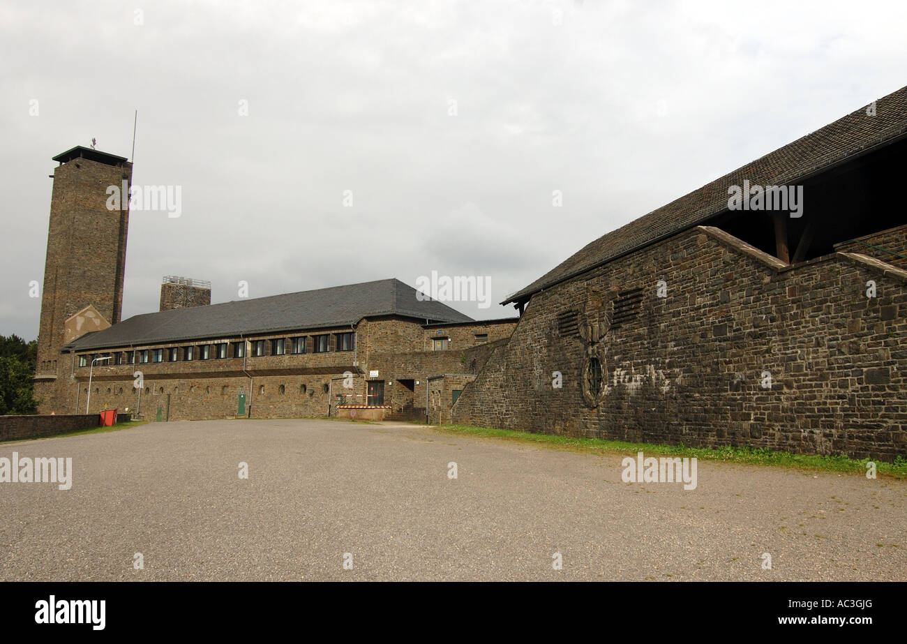 Main building of Vogelsang Nazi Castle Stock Photo - Alamy