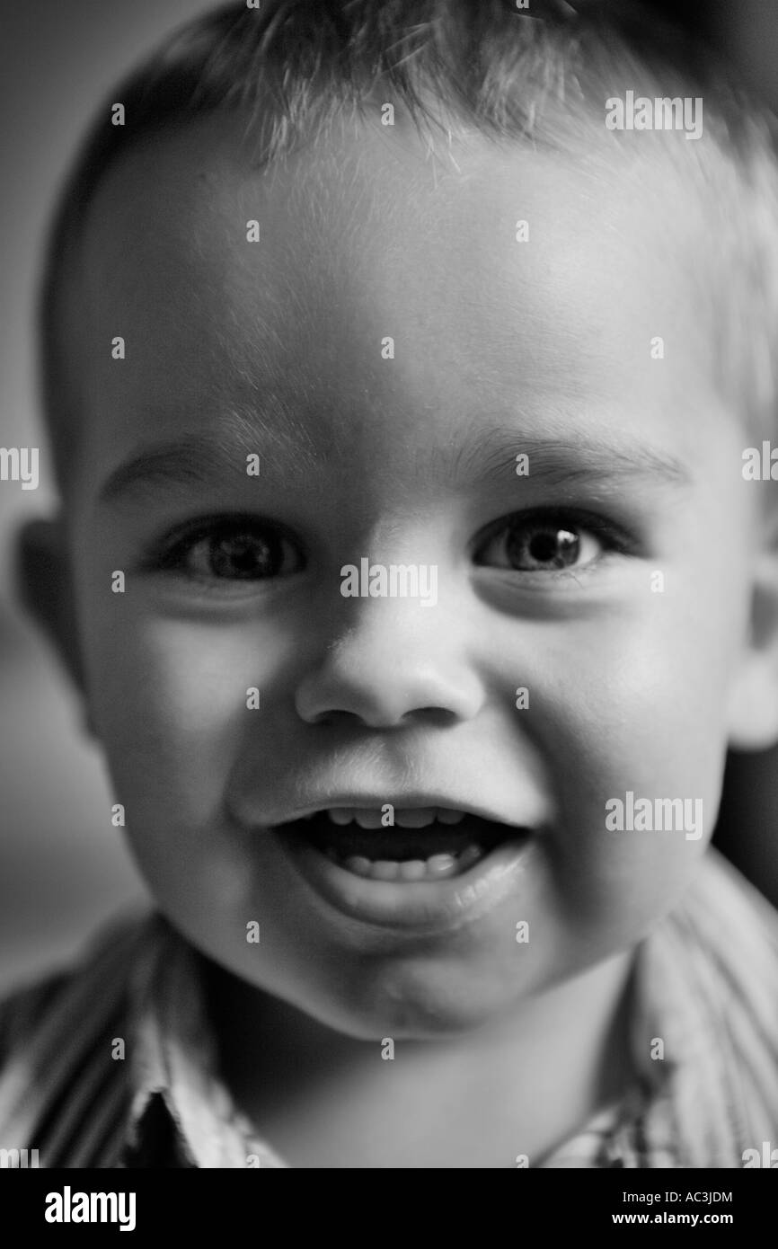 Kid headshot Black and White Stock Photos & Images - Alamy