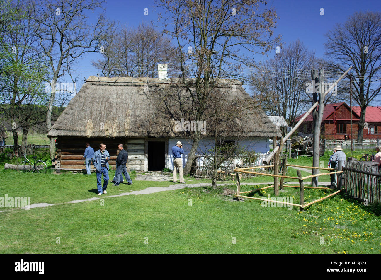 Zagroda Guciow farm open air folk museum in Roztocze region Poland ...