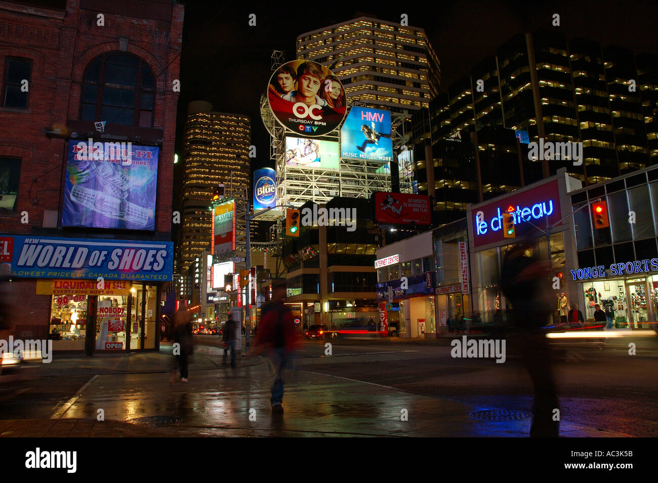 America night rushing hi-res stock photography and images - Alamy