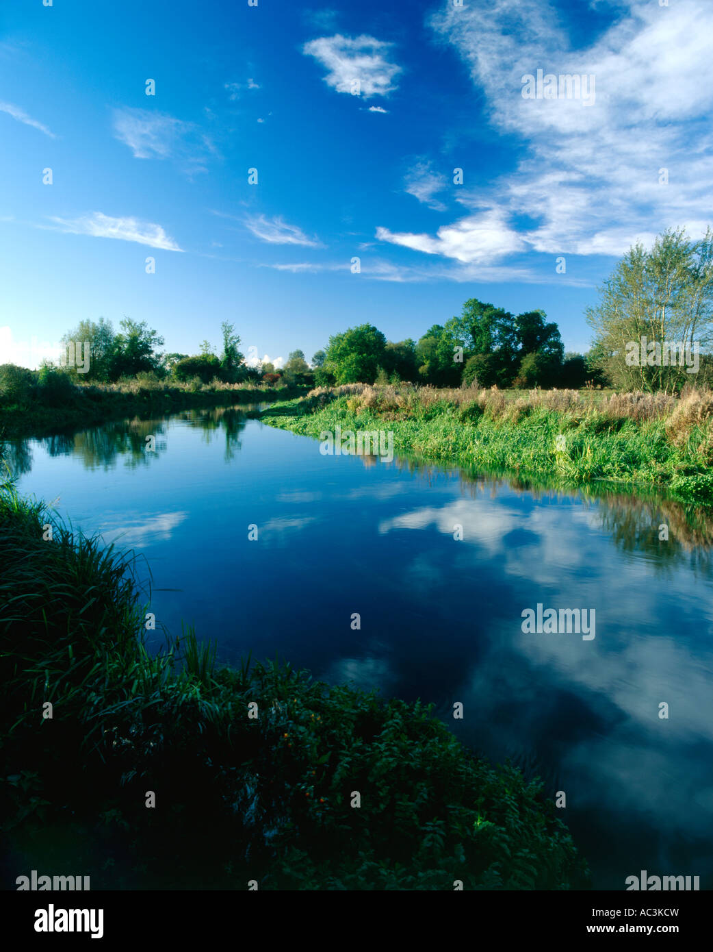 River Itchen Winchester Hampshire Stock Photo - Alamy