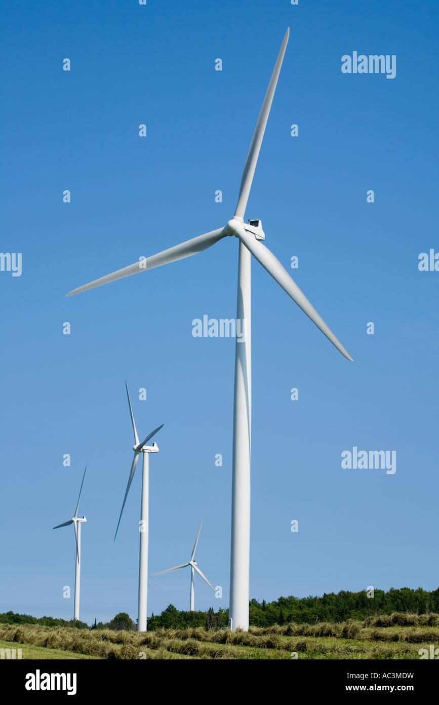Wind turbine farm tug hill hi-res stock photography and images - Alamy