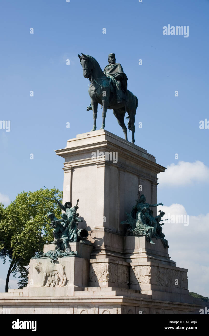 Garibaldi rome hi-res stock photography and images - Alamy