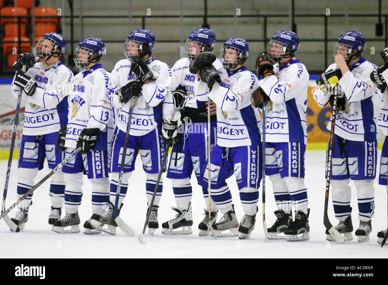 Hockey Players Sad High Resolution Stock Photography and Images - Alamy