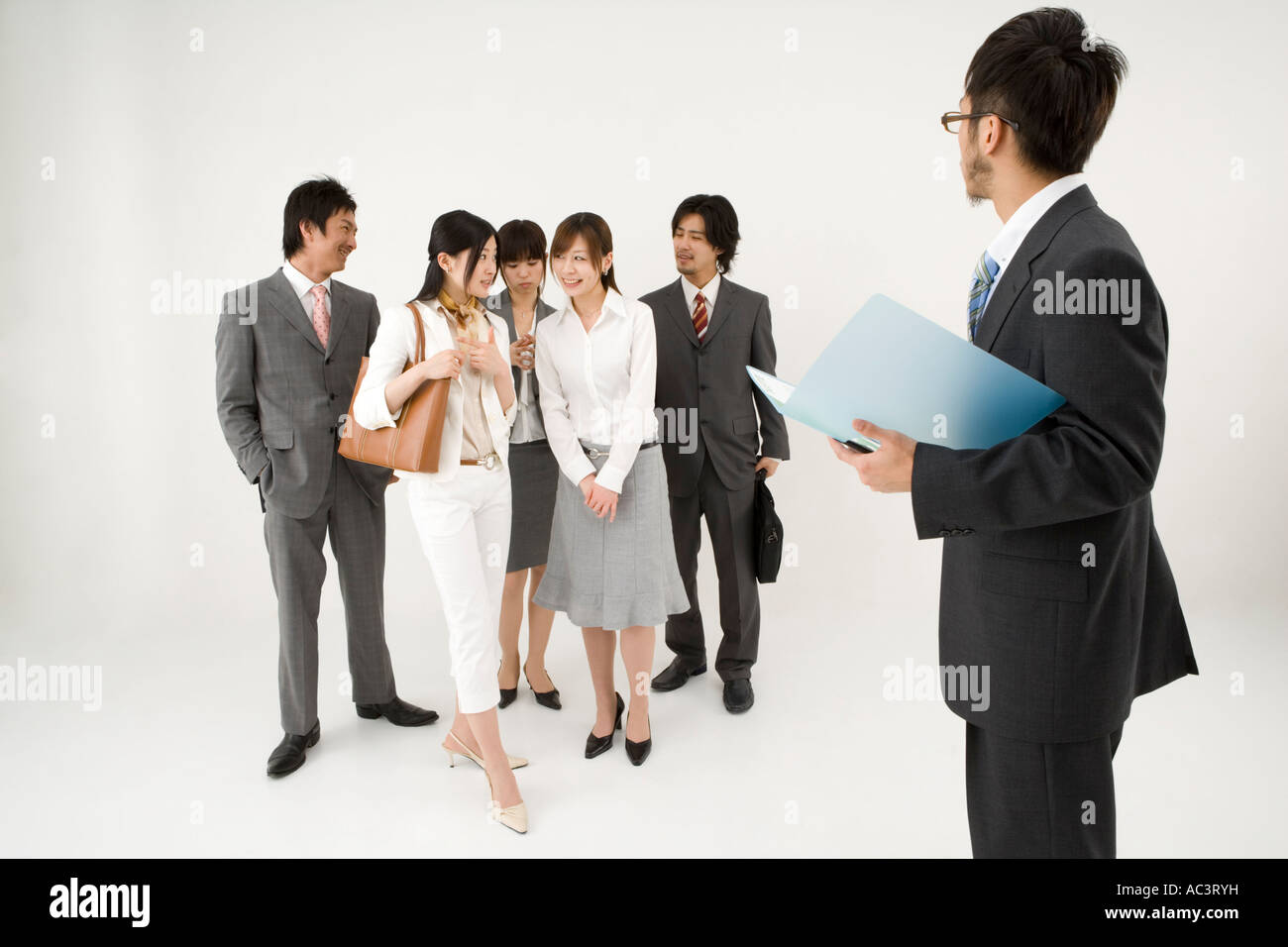 Woman group business exclusion hi-res stock photography and images - Alamy
