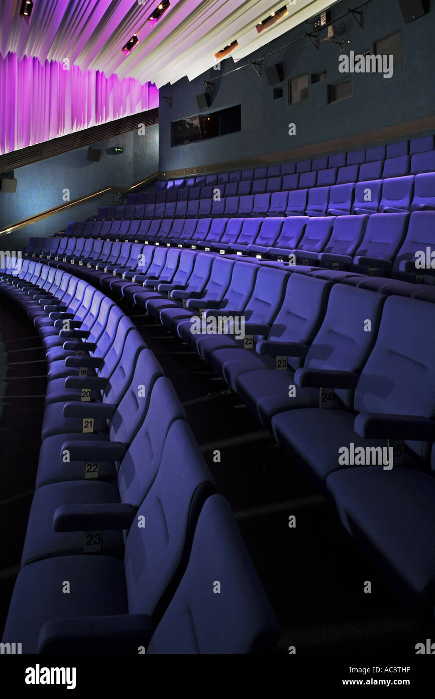 Modern theatre or cinema auditorium Stock Photo - Alamy