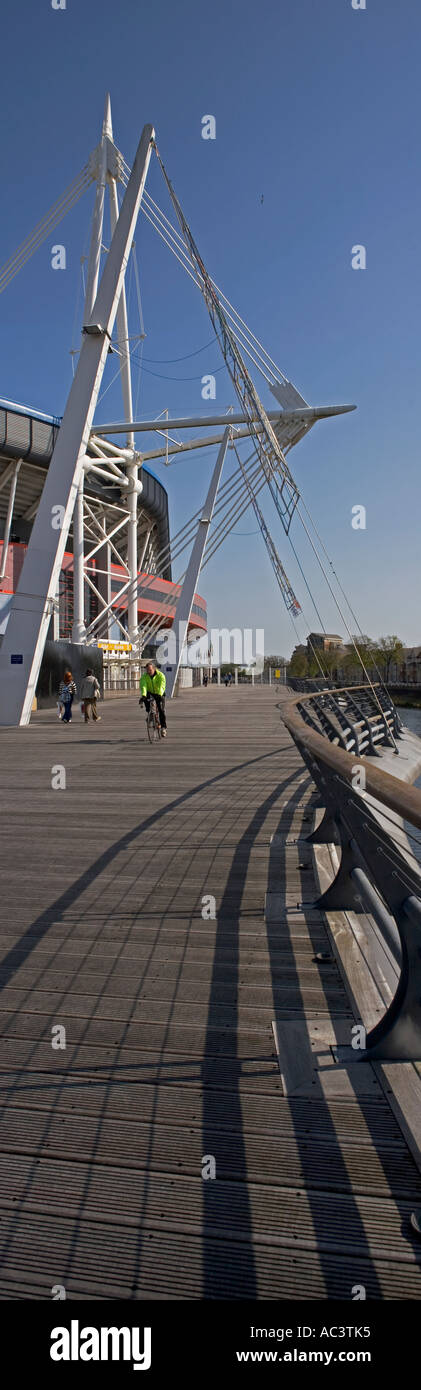 Millenium stadium construction hi-res stock photography and images - Alamy
