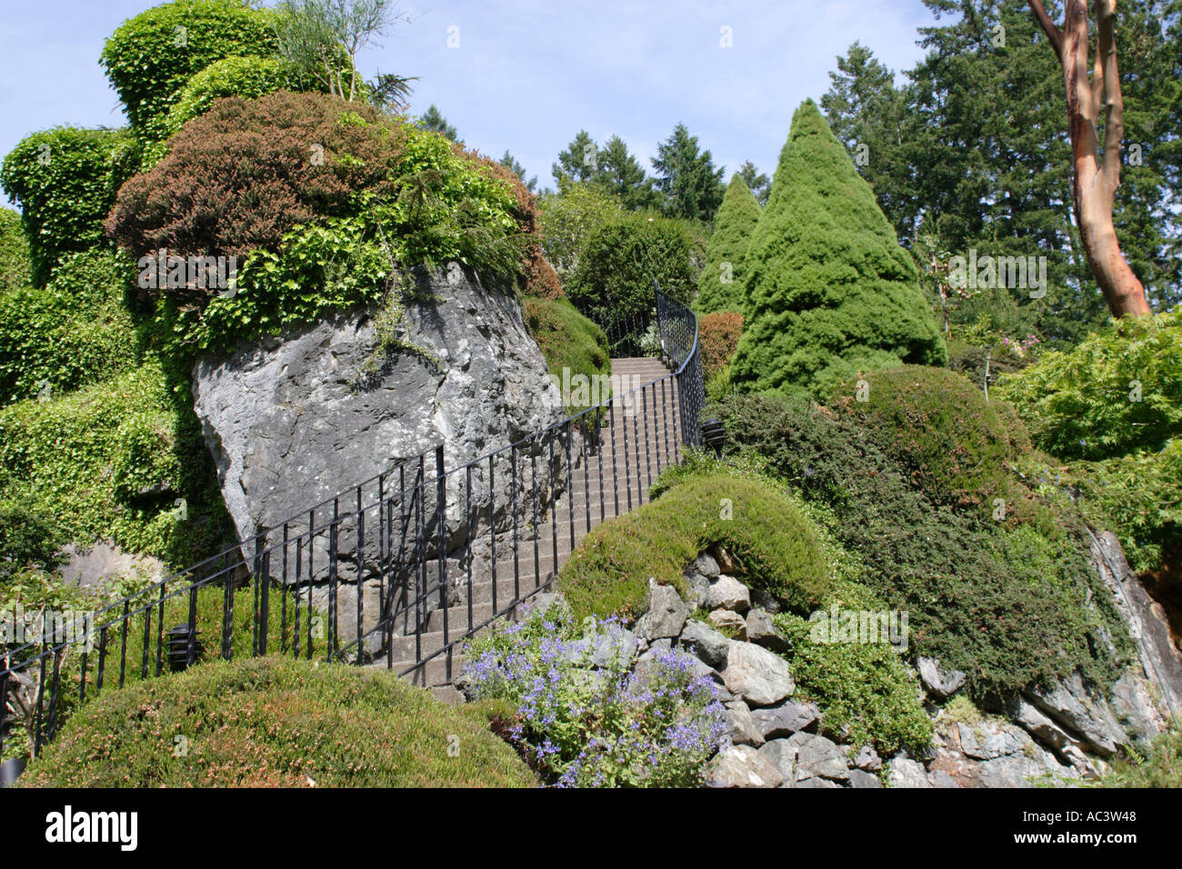 Butchart Gardens in Victoria British Columbia Canada Stock Photo - Alamy