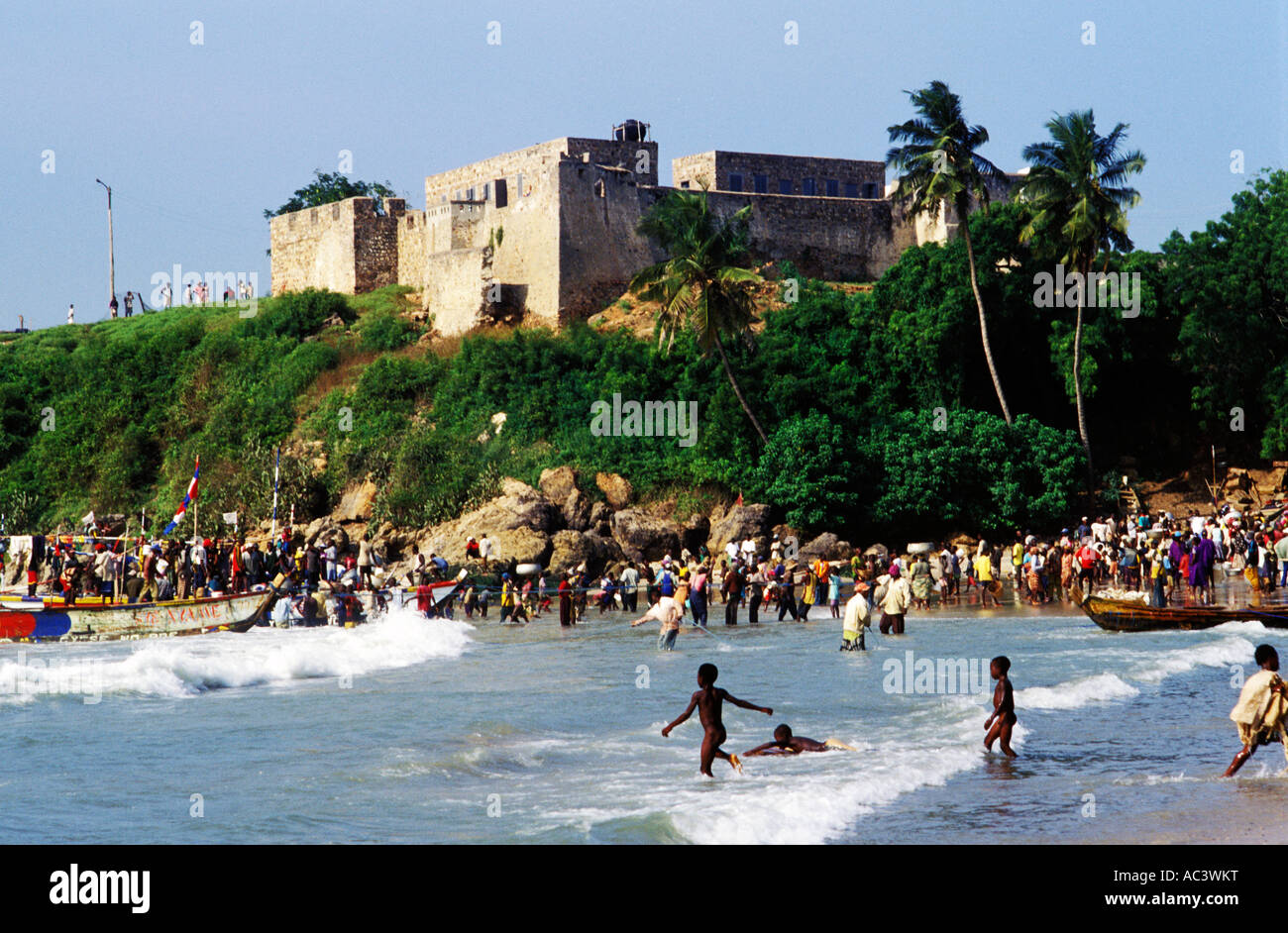 Senya beraku beach and castle scene hi-res stock photography and images ...