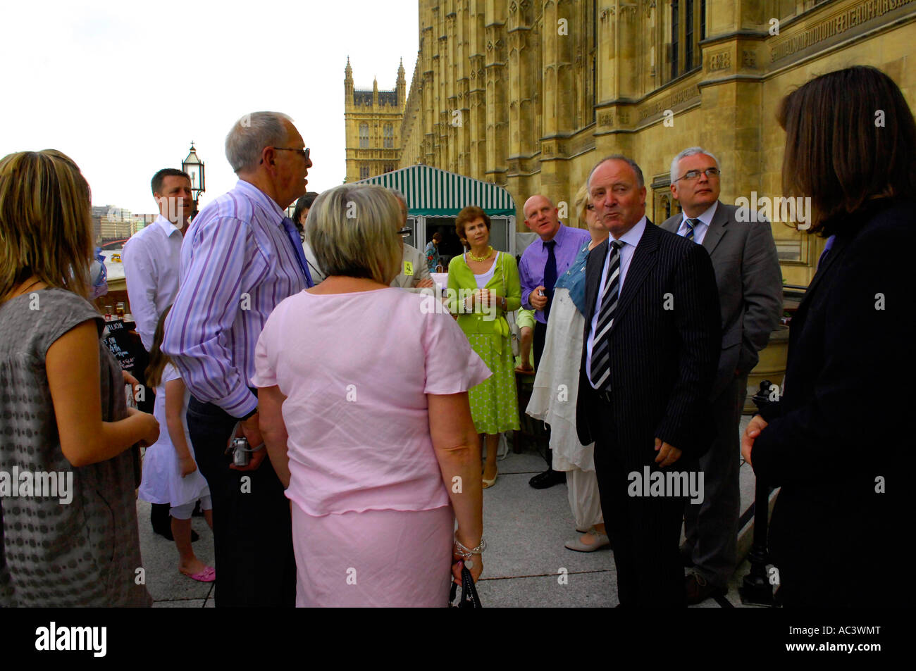 mp member of parliament conducts guided tour terrace houses of ...