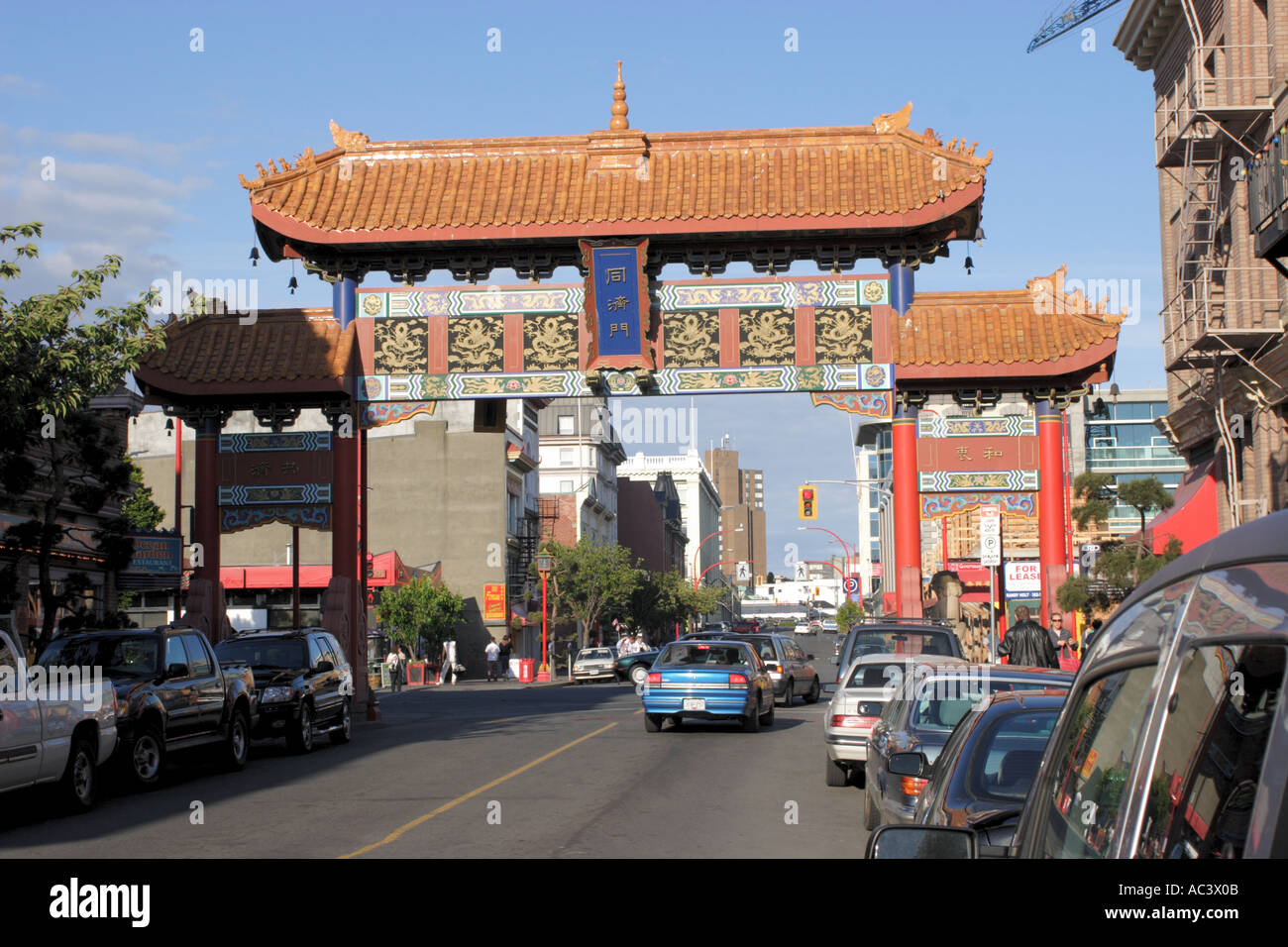 Victoria canada china town hi-res stock photography and images - Alamy
