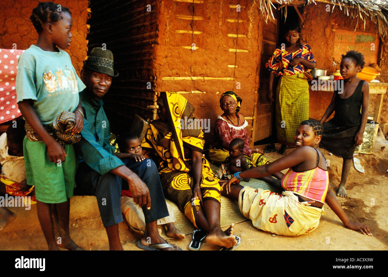 natite village scene, pemba, mozambique Stock Photo - Alamy