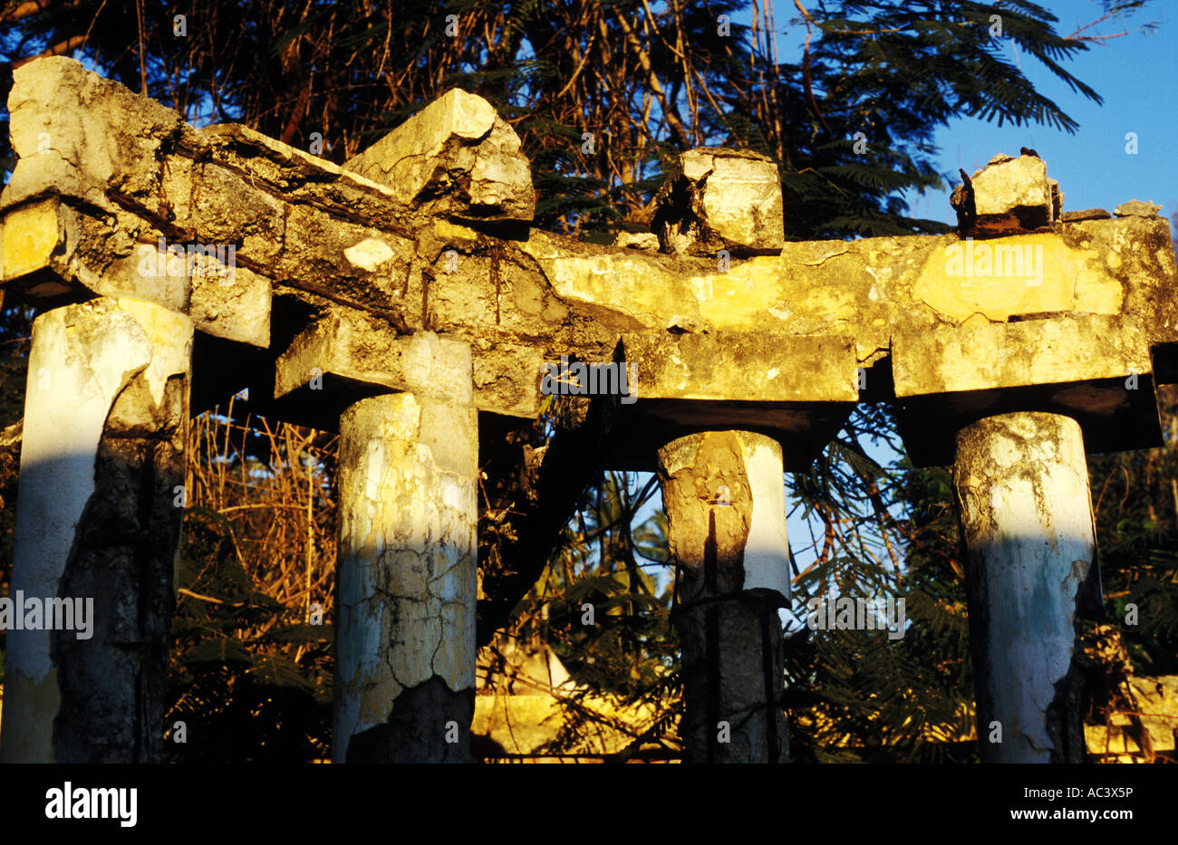 rotunda ruins, colonial town, pemba, mozambique Stock Photo - Alamy