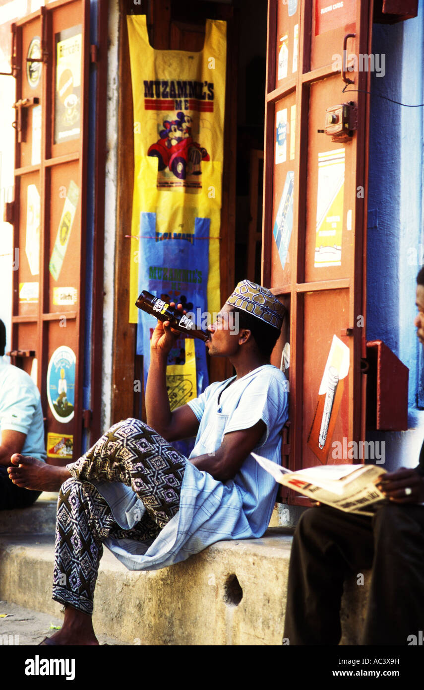 old stone town, zanzibar, tanzania Stock Photo - Alamy