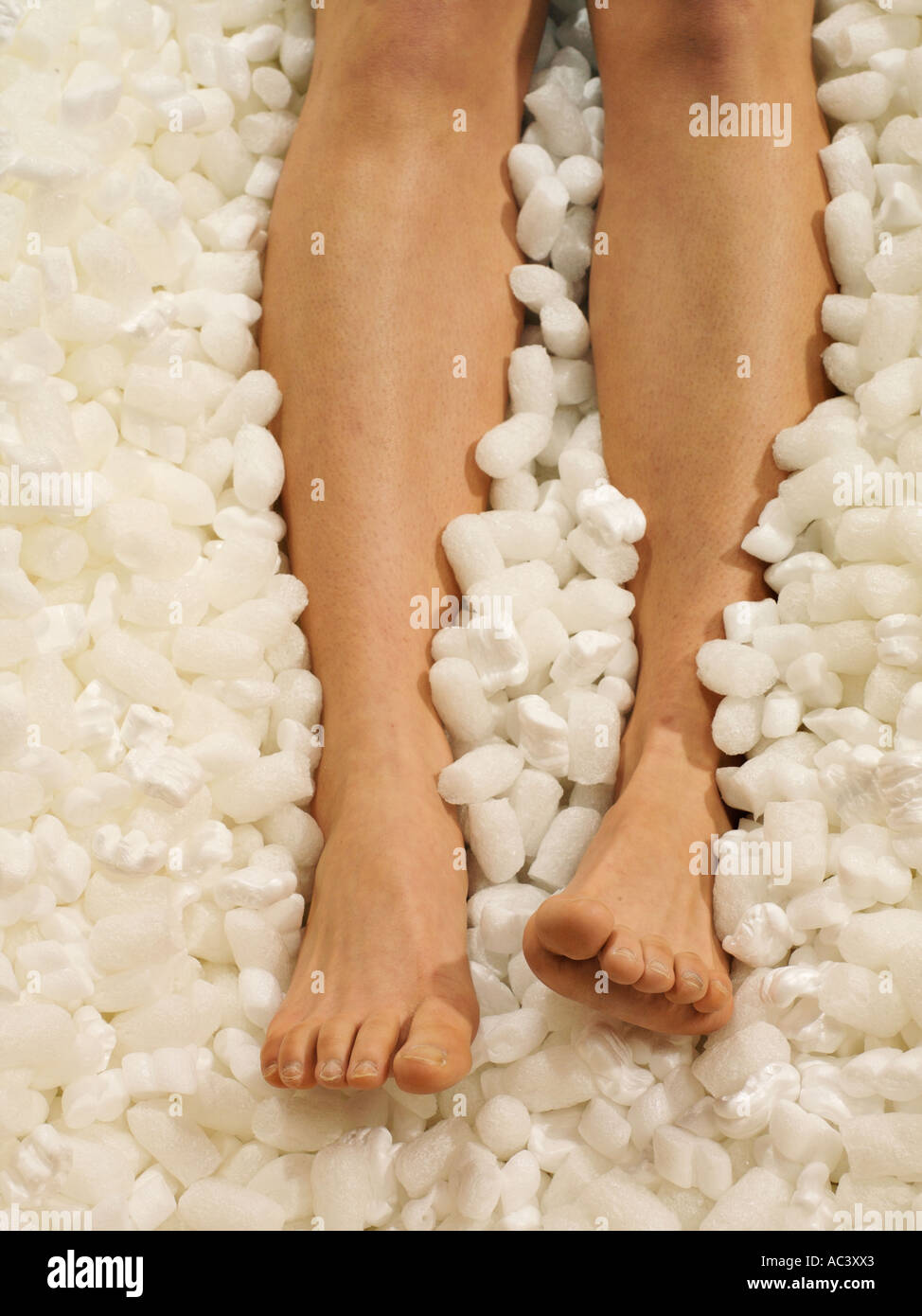 Packaged pair legs hi-res stock photography and images - Alamy