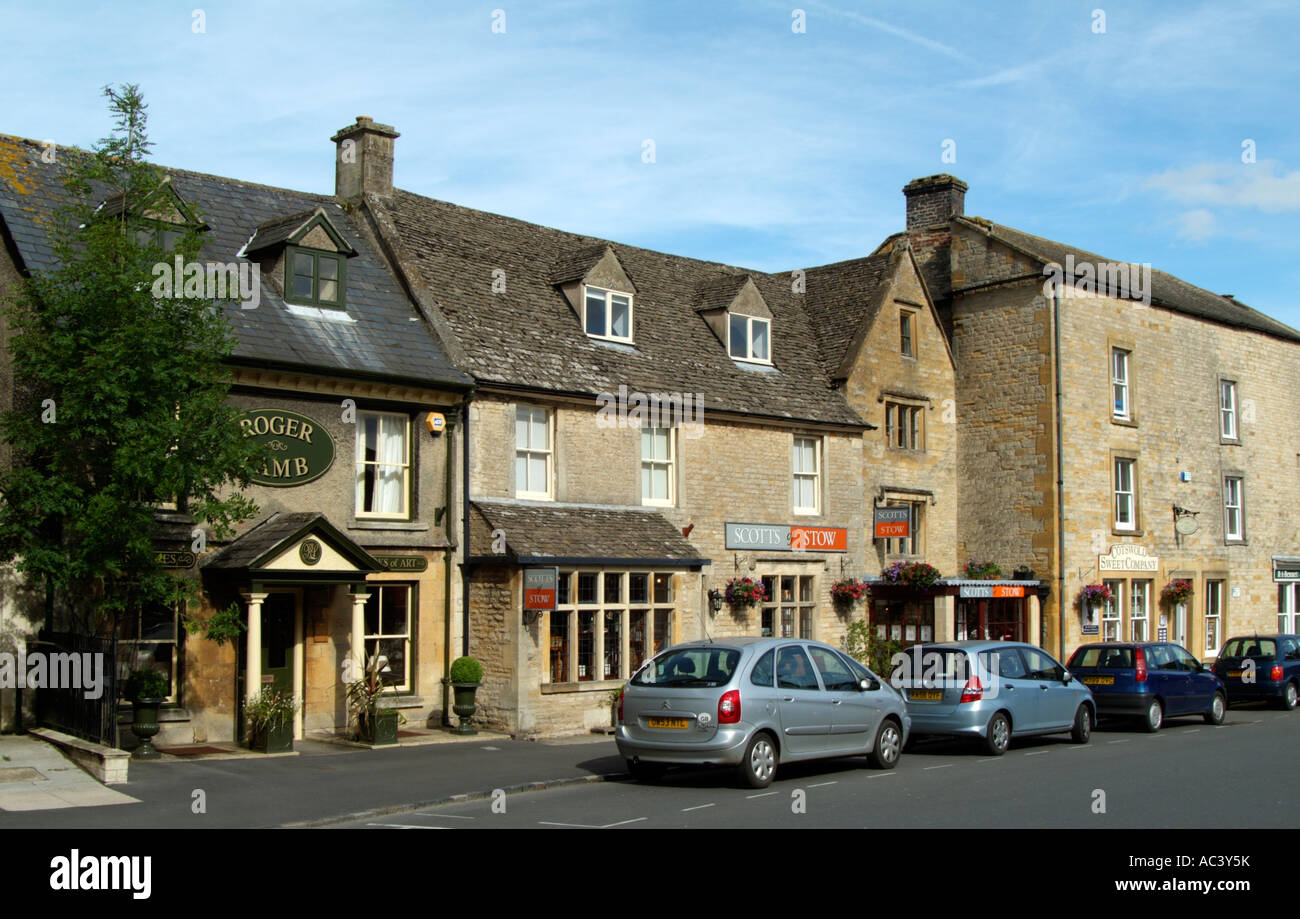 Stow on the Wold a Cotswold market town in Gloucestershire England UK ...