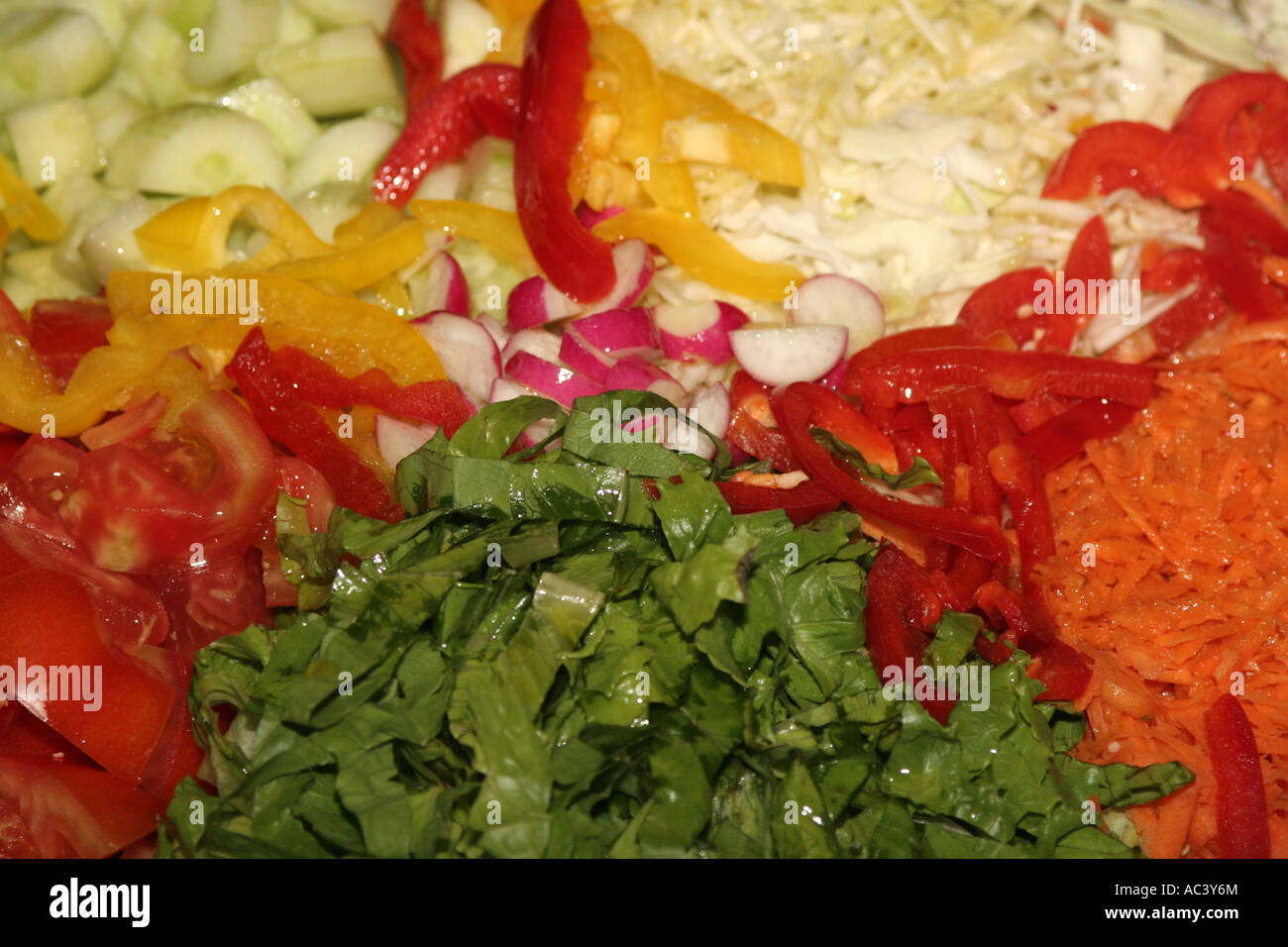 Colourful salad hi-res stock photography and images - Alamy