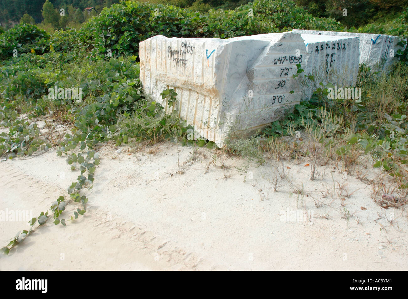 Worlds largest marble pit mine in Tate North Georgia with another 500 ...