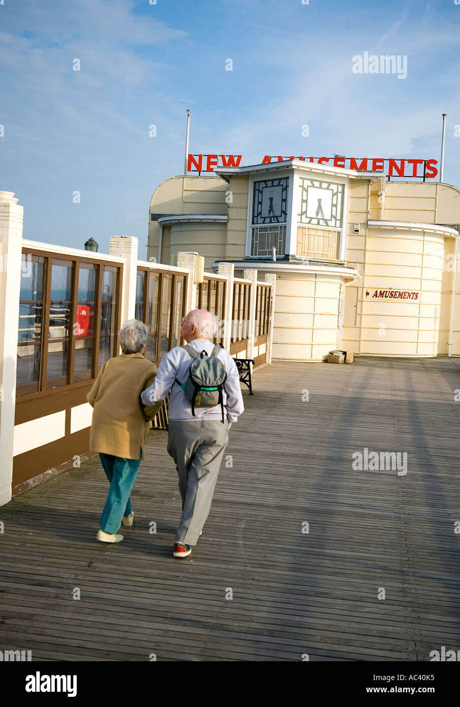 Worthing art deco pier hi-res stock photography and images - Alamy