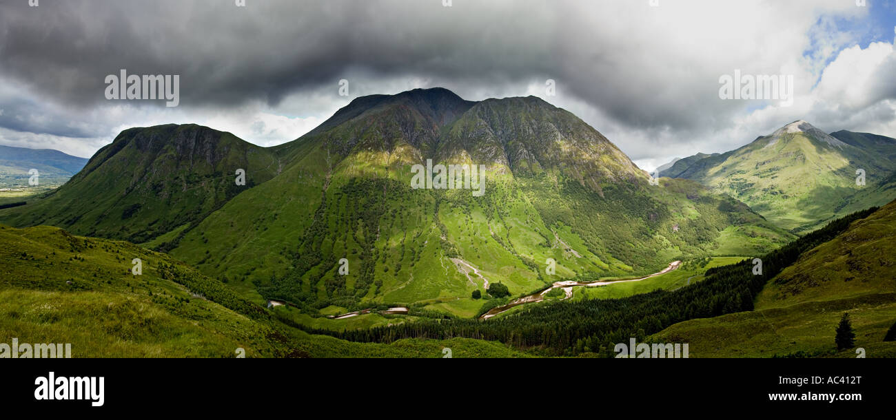 View of Ben Nevis Britian s highest mountain in Scotland near Fort ...