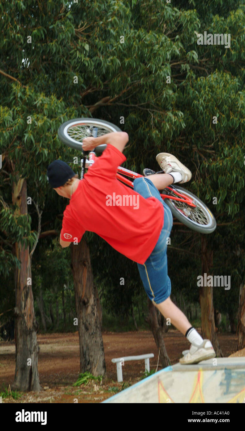 extreme bmx riding Stock Photo - Alamy