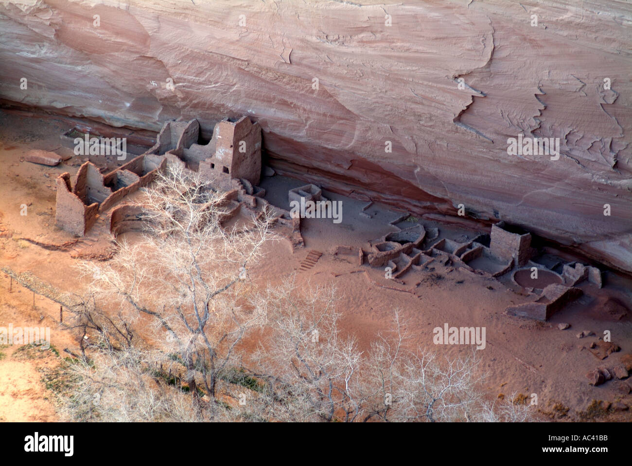 Antelope House Indian Ruins Canyon de Chelly Stock Photo - Alamy