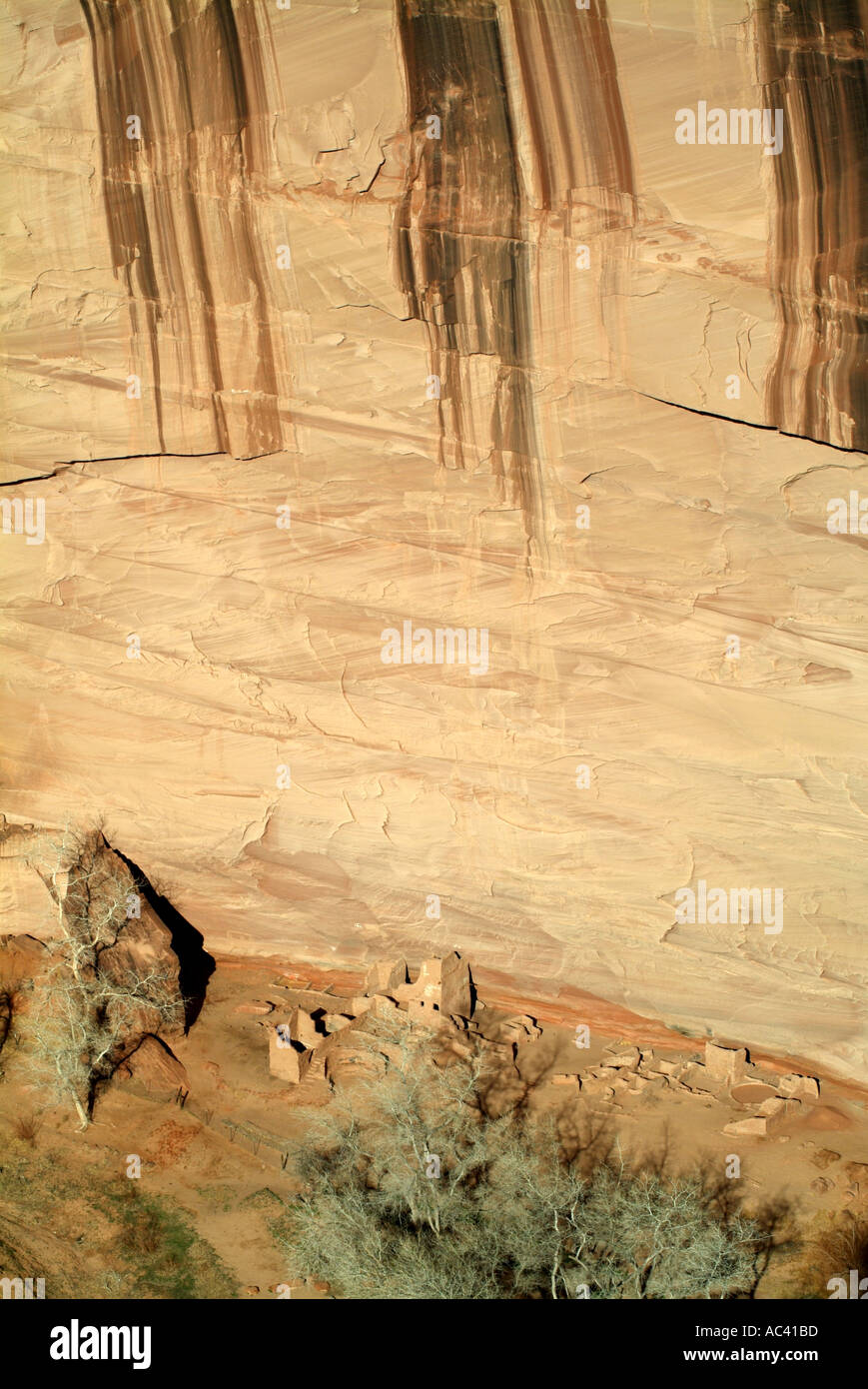 Antelope House Indian Ruins Canyon de Chelly Stock Photo - Alamy